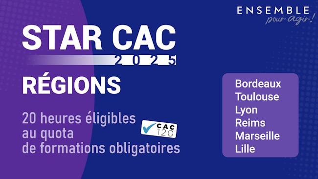 LES STAR CAC 2025- Régions - Ensemble pour agir